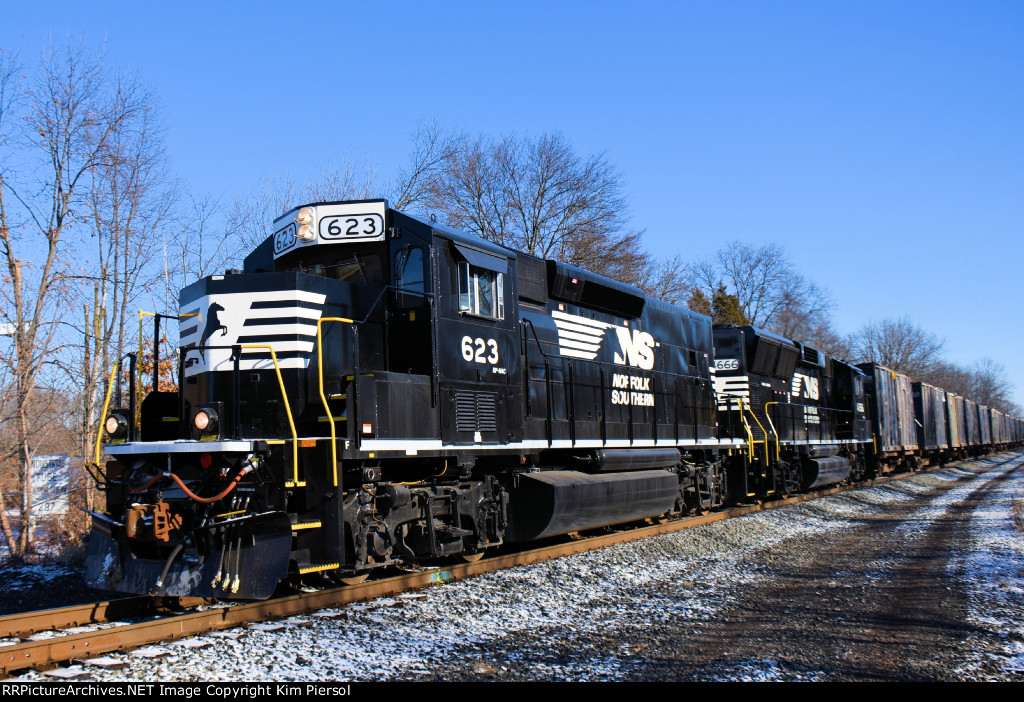 NS 623 (slug) NS 4666 GP59-ECO H76